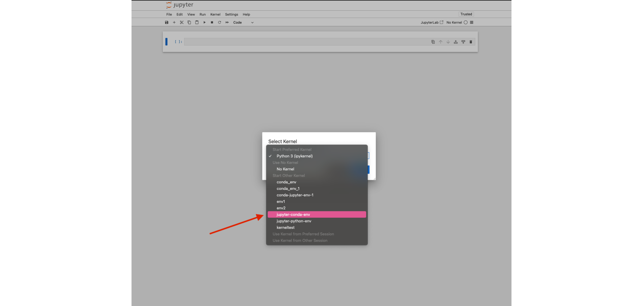 Using a Conda environment in Jupyter - Research Computing Center Wiki