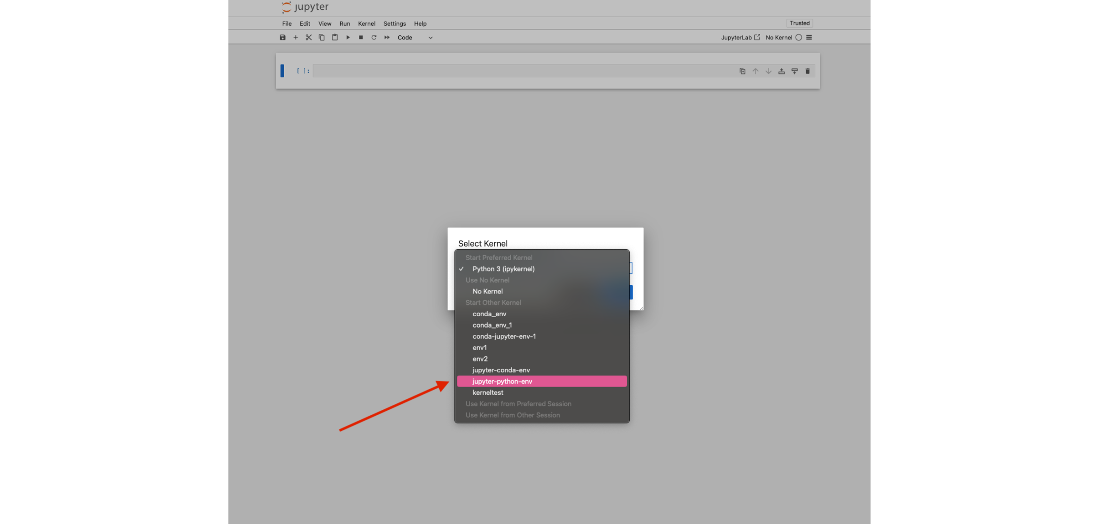 Using a Python environment in Jupyter - Research Computing Center Wiki