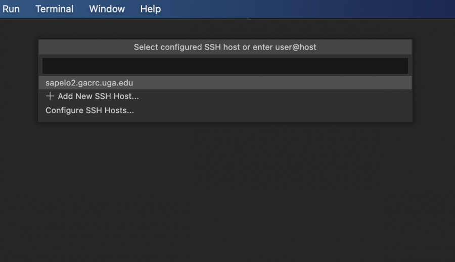 Visual Studio Code SSH - Research Computing Center Wiki
