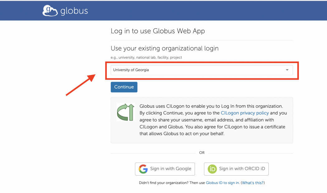 Globus - Research Computing Center Wiki